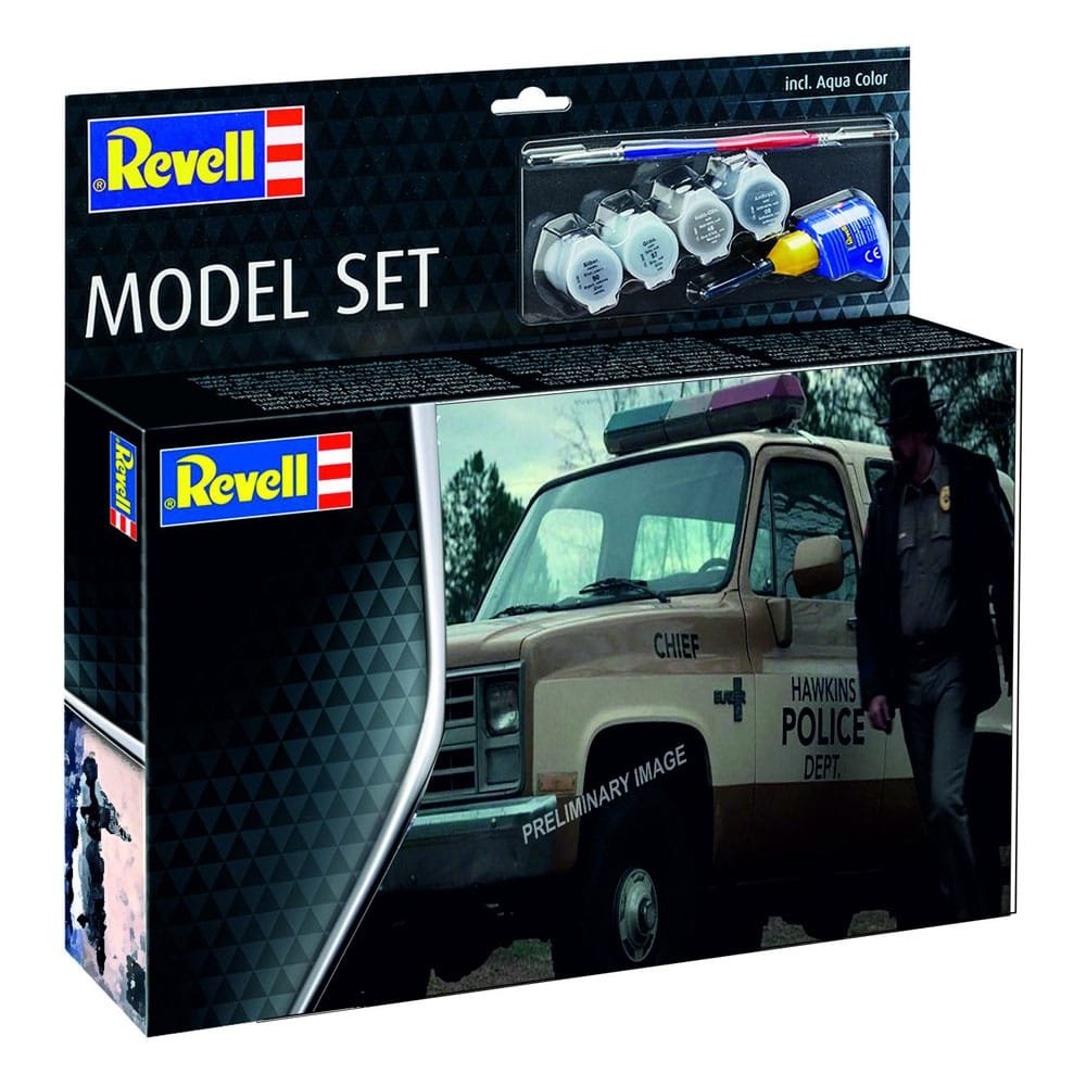 Stranger Things Model Kit Set 1/25 1985 Chevrolet K5 Blazer 19 cm ...