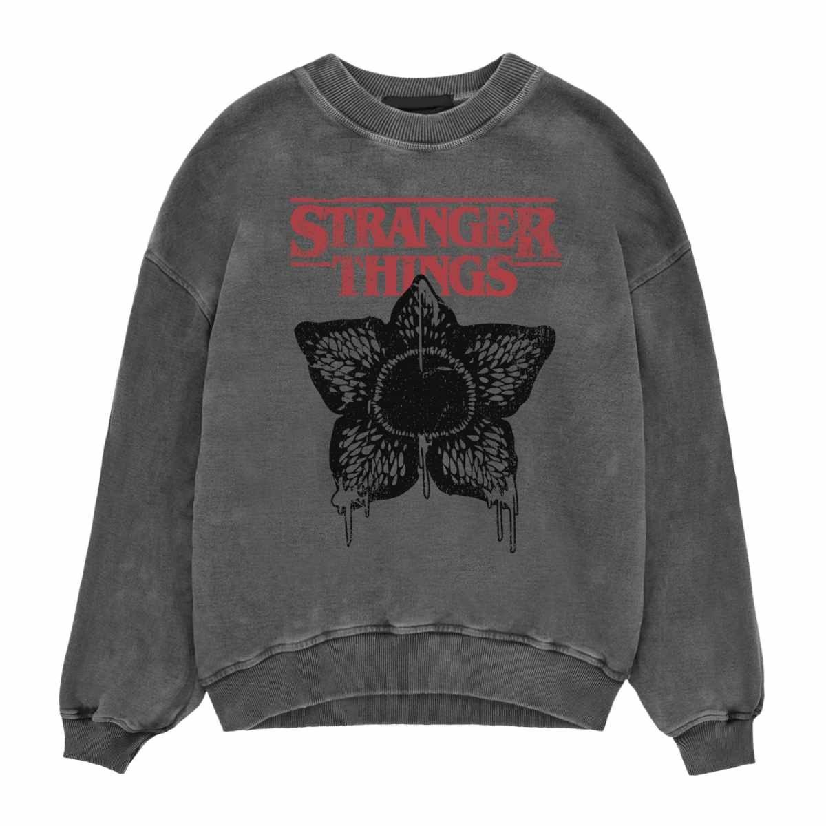 Stranger Things Unisex Bluza Dla Dorosłych Horror Silhouette (S (52-55 ...