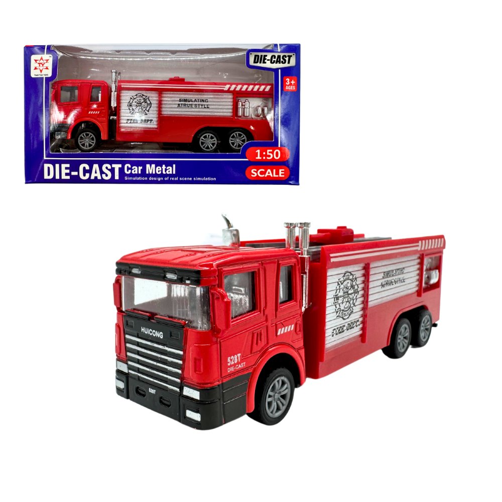 STRAZ POZARNA metal MODEL SAMOCHODU napęd - MEGADIDI | Sklep EMPIK.COM