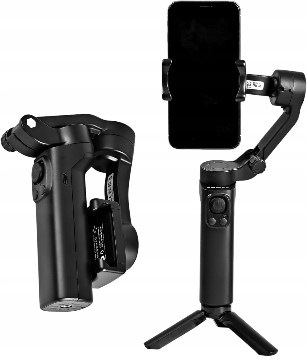 Strbdyi Gimbal Stabilizator Smartfona Z Pilotem Bluetooth Czarny - Inna ...