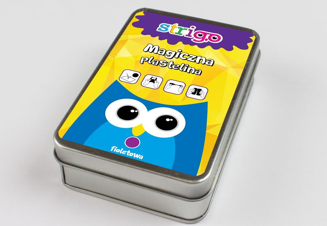 Strigo, plastelina, fioletowa - Strigo | Sklep EMPIK.COM