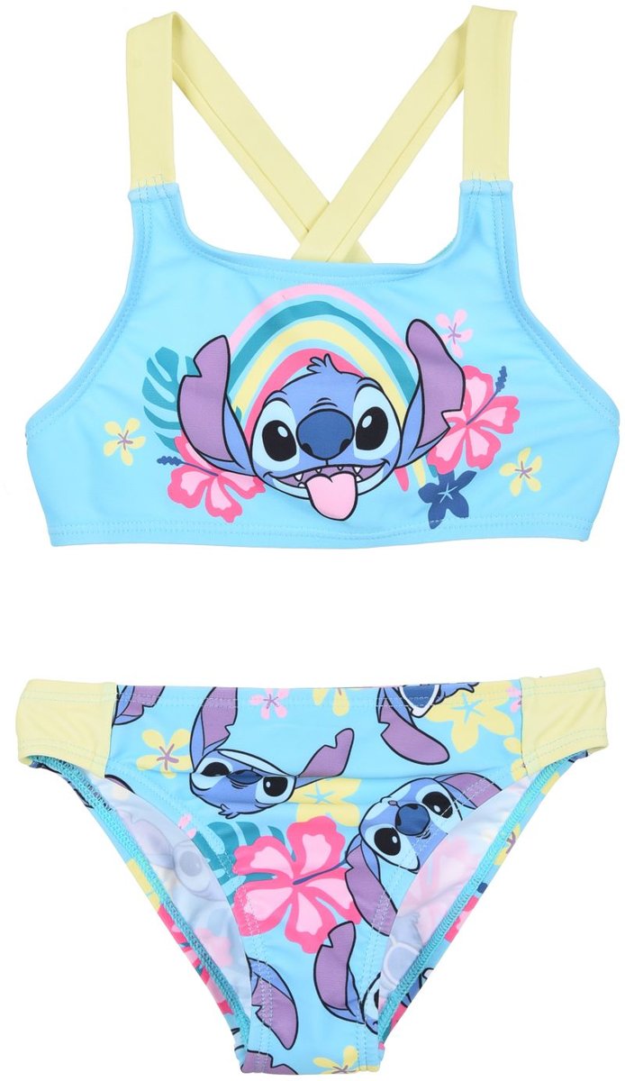 Strój kąpielowy dla dziewczynki, dwuczęściowy, Disney Stitch . Rozmiar 128 cm . - Disney | Sklep ...