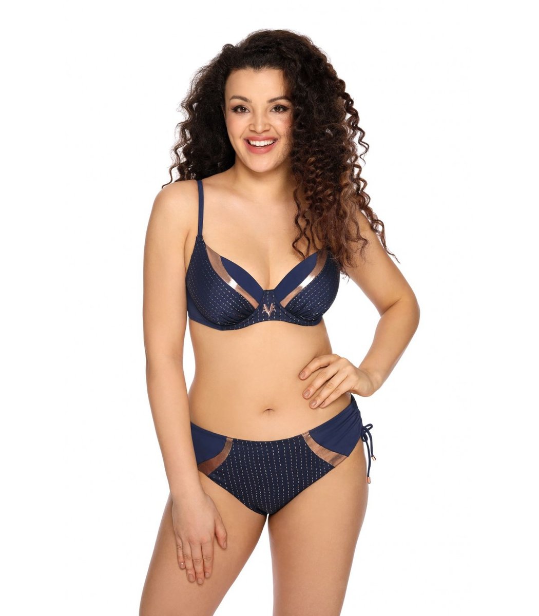 Strój kąpielowy góra biustonosz full cup SK 137 granatowy 105F - AVA | Moda Sklep EMPIK.COM