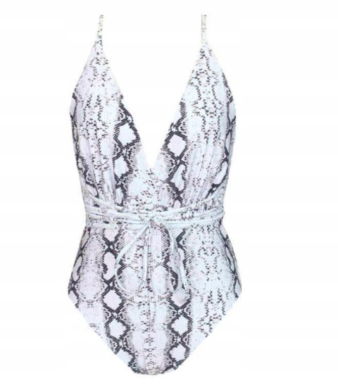 Strój Kąpielowy Jednoczęściowy Monokini Snake S - Inna marka | Moda ...
