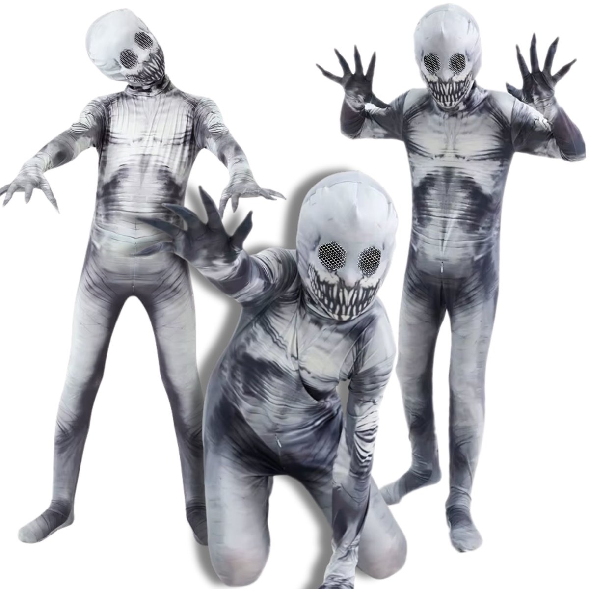 Strój Kosmity Kostium Alien Obcy Ufo Kosmita Na Bal Karnawał 104 110 Cm ...