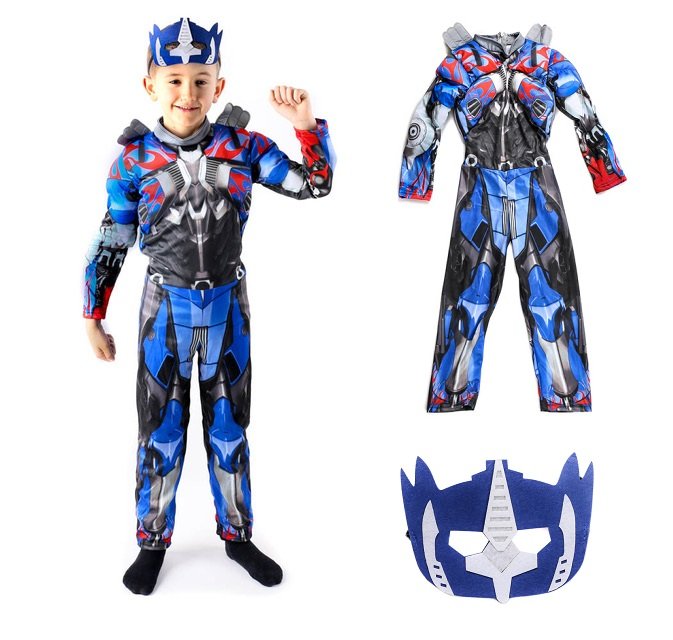 Strój Kostium Transformers Optimus + Maska 4-6L - Cogio | Przyjęcia i ...
