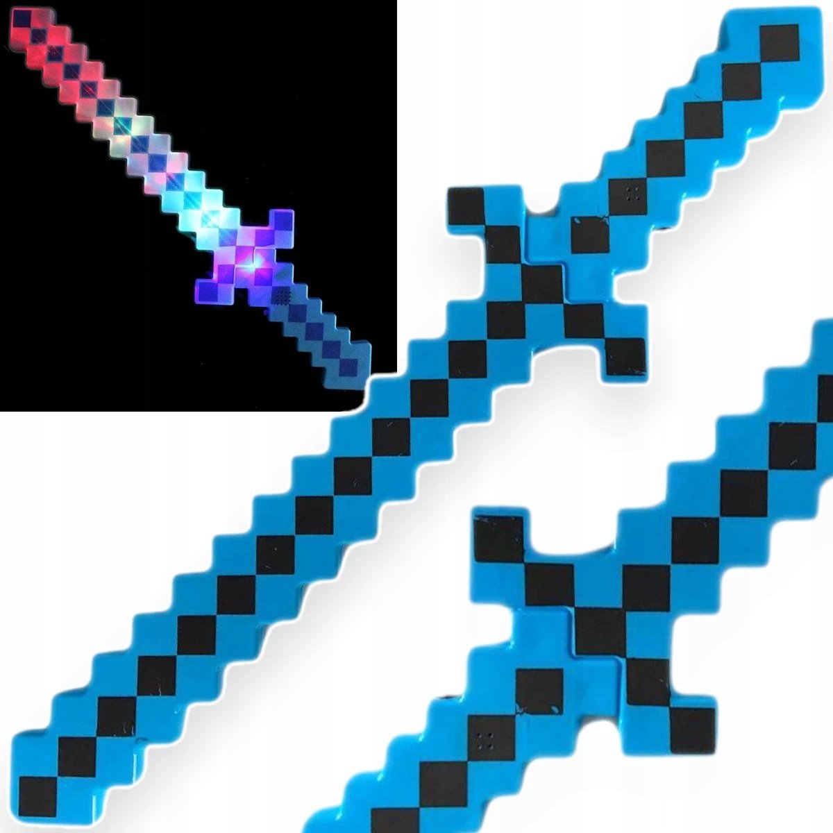 STRÓJ MINECRAFT PRZEBRANIE DLA CHŁOPCA STEVE DIAMENTOWY MASKA KOSTIUM ...