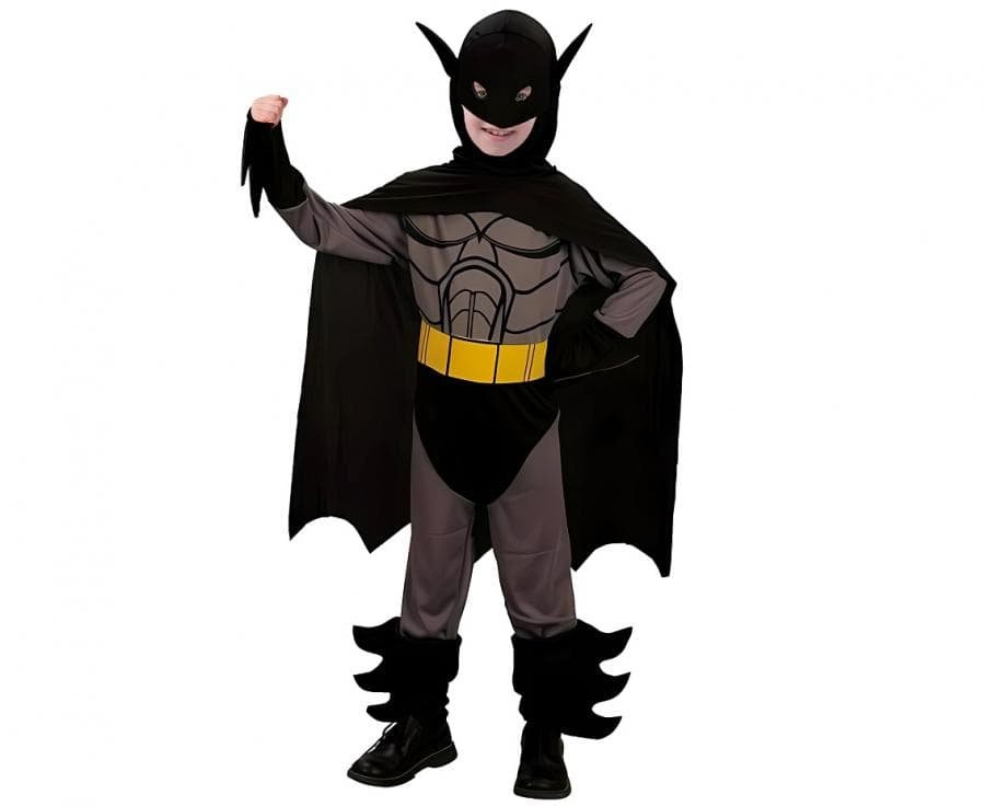 Strój przebranie dla dzieci Batman Nietoperz, 130/140 cm bal ...