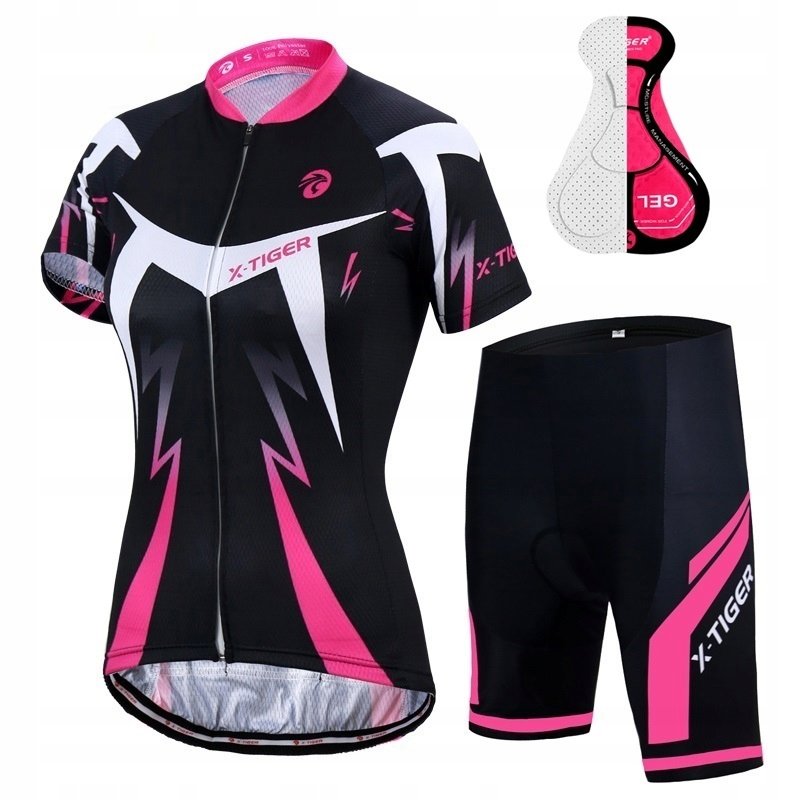 STRÓJ ROWEROWY DAMSKI X-TIGER ŻELOWY TERMIKA PRO - X-Tiger | Sport ...