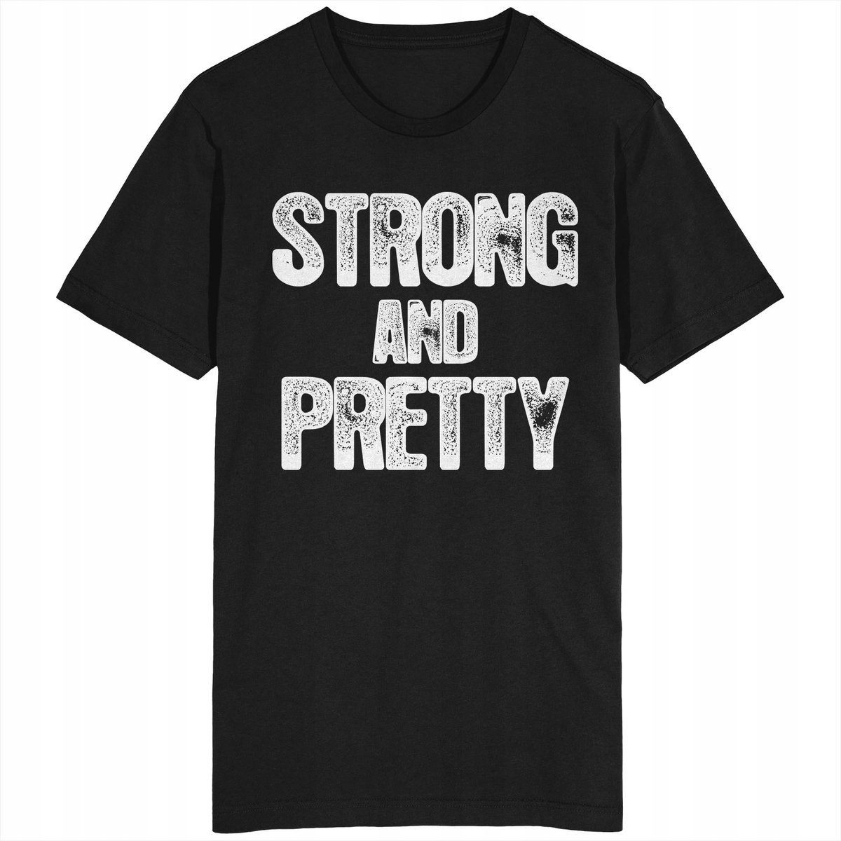 Strong And Pretty Koszulka Strongman Trening Gym GILDAN Moda Sklep EMPIK.COM