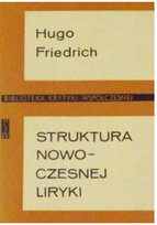 Struktura Nowoczesnej Liryki - Hugo Friedrich | Książka w Empik