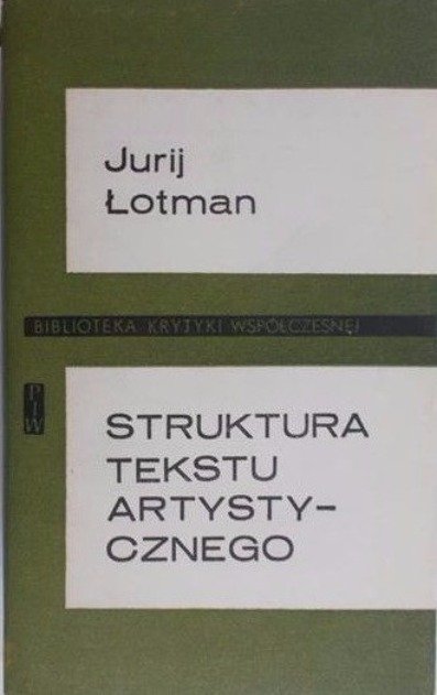 Struktura tekstu artystycznego - Łotman Jurij | Książka w Empik