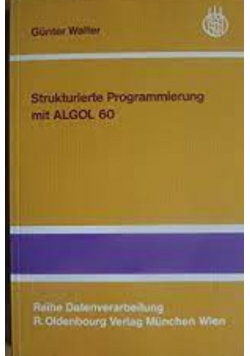 Strukturierte programmierung mit algol - | Książka w Empik