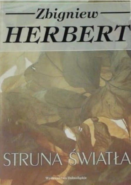 Struna światła - Herbert Zbigniew | Książka w Empik