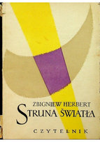 Struna światła Wydanie I - Herbert Zbigniew | Książka w Empik