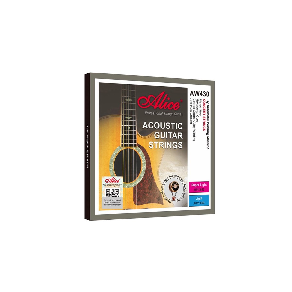 Struny do gitary akustycznej AW430-SL - Kera | Muzyka Sklep EMPIK.COM