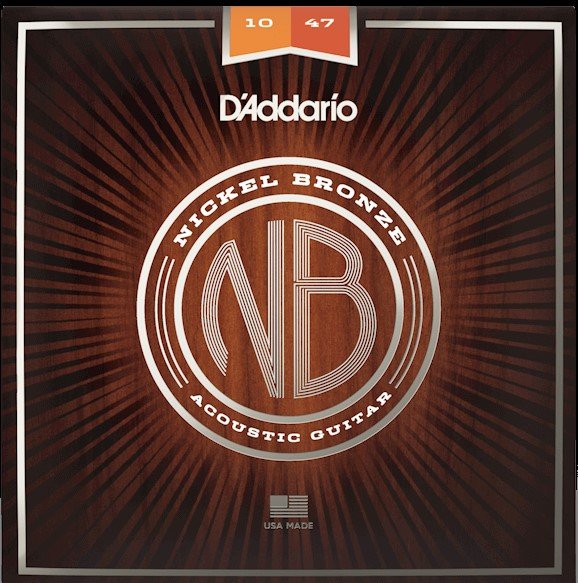 Struny do gitary akustycznej Daddario NB1047 10-47 - D'Addario | Muzyka ...