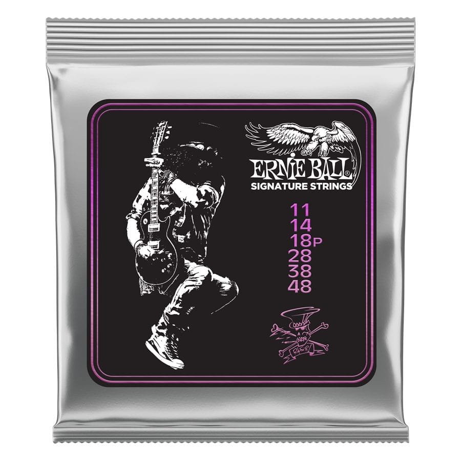 Struny do Gitary Elektrycznej Ernie Ball Sygnatura Slash 11-48 - Ernie ...