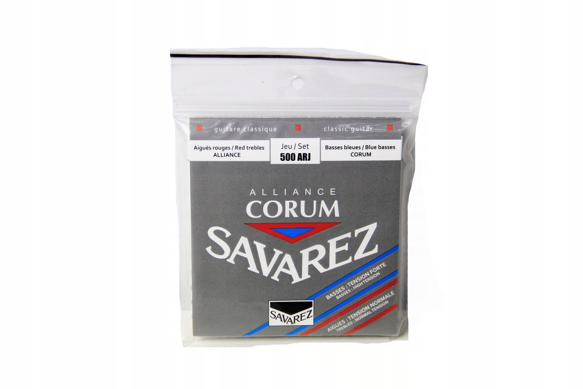 Struny do Gitary Klasycznej Savarez 500ARJ CORUM I KARBON - savarez ...