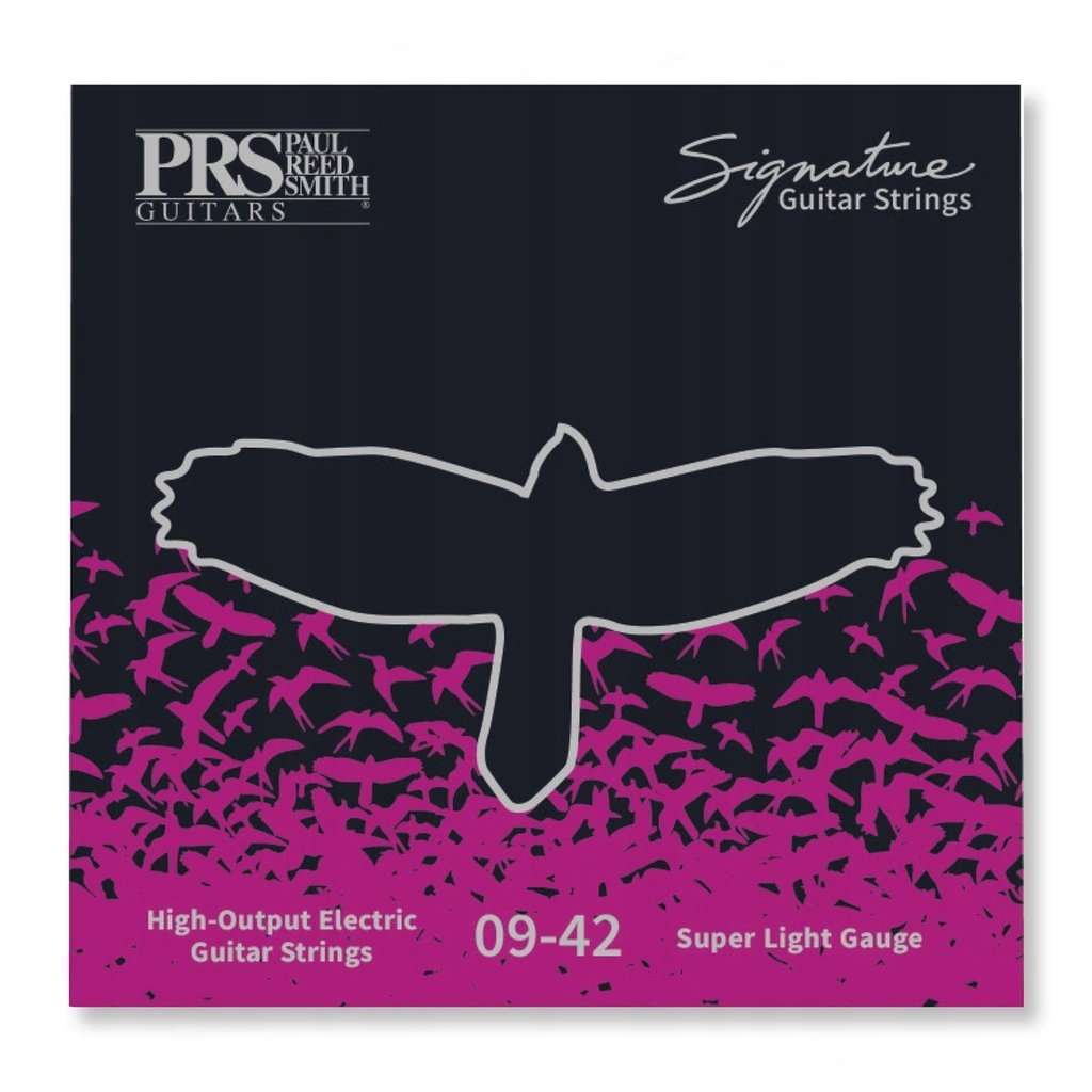 STRUNY PRS SIGNATURE SERIES 9 42 NIKLOWANE STALOWE LUTOWANE KOŃCÓWKI ...