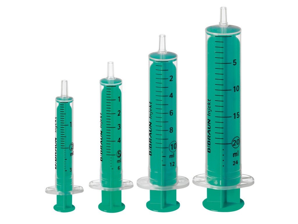Strzykawka j.uż. Injekt Solo, B.Braun 20 ml, 100 szt | Sklep EMPIK.COM