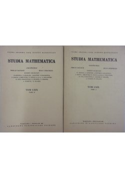 Studia Mathematica - Opracowanie zbiorowe | Książka w Empik