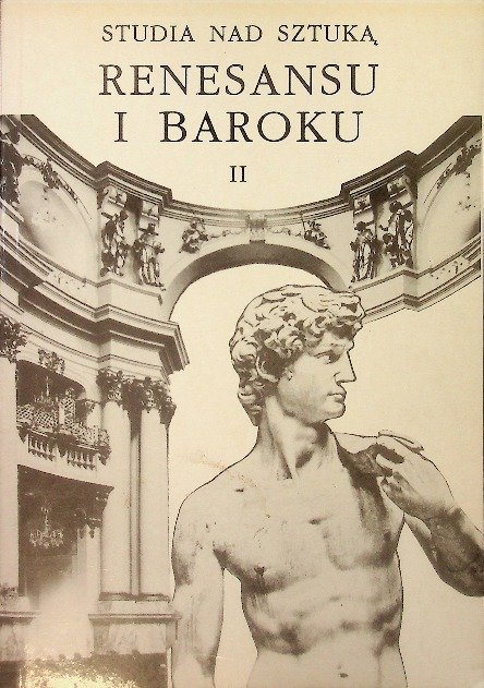 Studia nad sztuką renesansu i baroku Tom 2 - W opisie | Książka w Empik