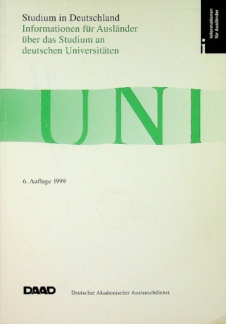 Studium in Deutschland Informationen fur Auslander uber das Studium an ...