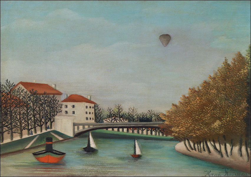 Study for View of the Pont de Sèvres, Henri Rousseau - plakat 91,5x61 ...