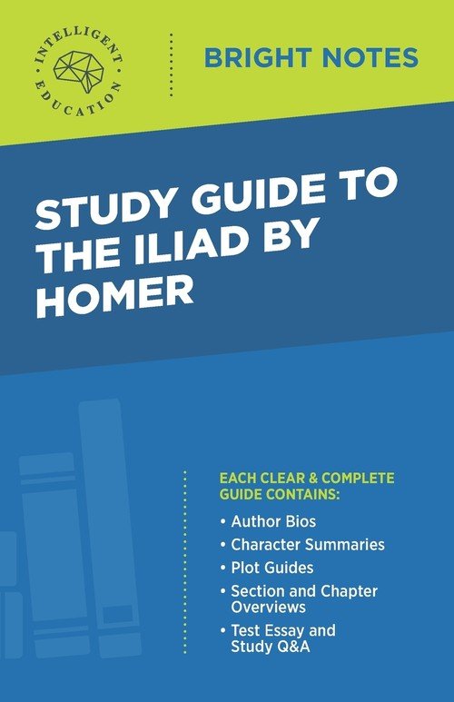Study Guide to The Iliad by Homer - W opisie | Książka w Empik