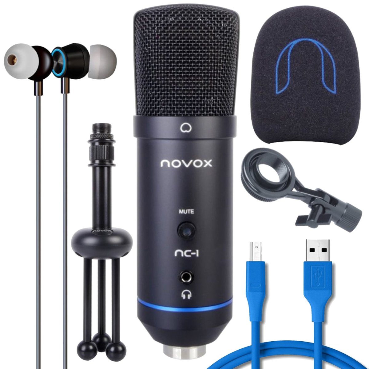 Studyjny Mikrofon Pojemnościowy Usb - Novox Nc-1 Class - NOVOX | Sklep EMPIK.COM