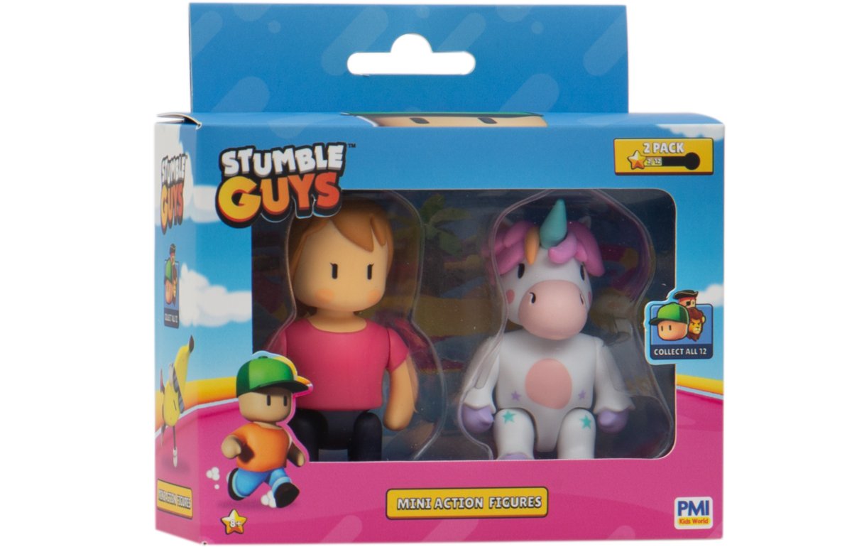 Stumble Guys, Mini Action Figures, 2 Szt. - Stumble Guys | Sklep EMPIK.COM