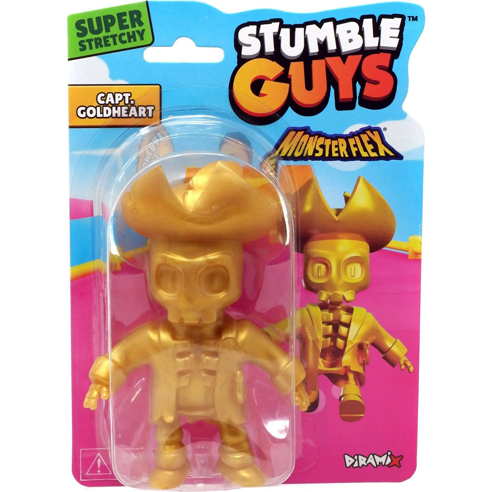 Stumble Guys Monster Flex Diramix Rozciągliwa Figurka Captain Goldheart ...