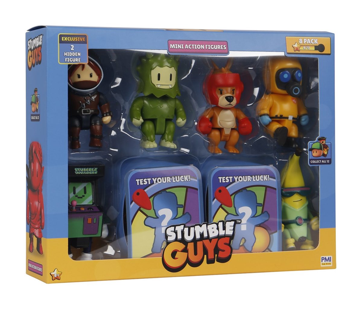 Stumble Guys S2 Mini Action 8 Pack Deluxe Box Ver.A - Stumble Guys ...