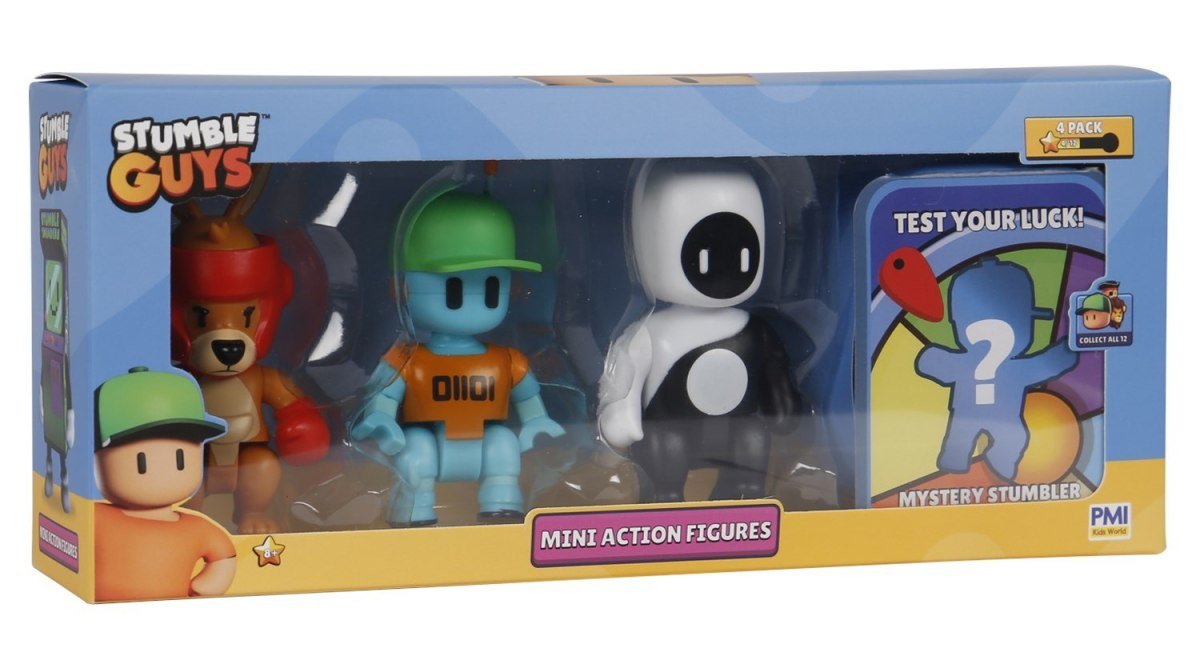 Stumble Guys S2 Mini Action Figures - 4 Pack Ver.C - Stumble Guys ...