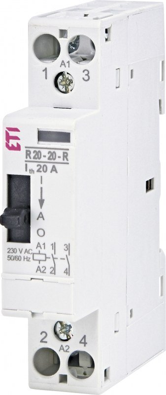 Stycznik modułowy R 20-20-R-230V AC - ETI | Sklep EMPIK.COM