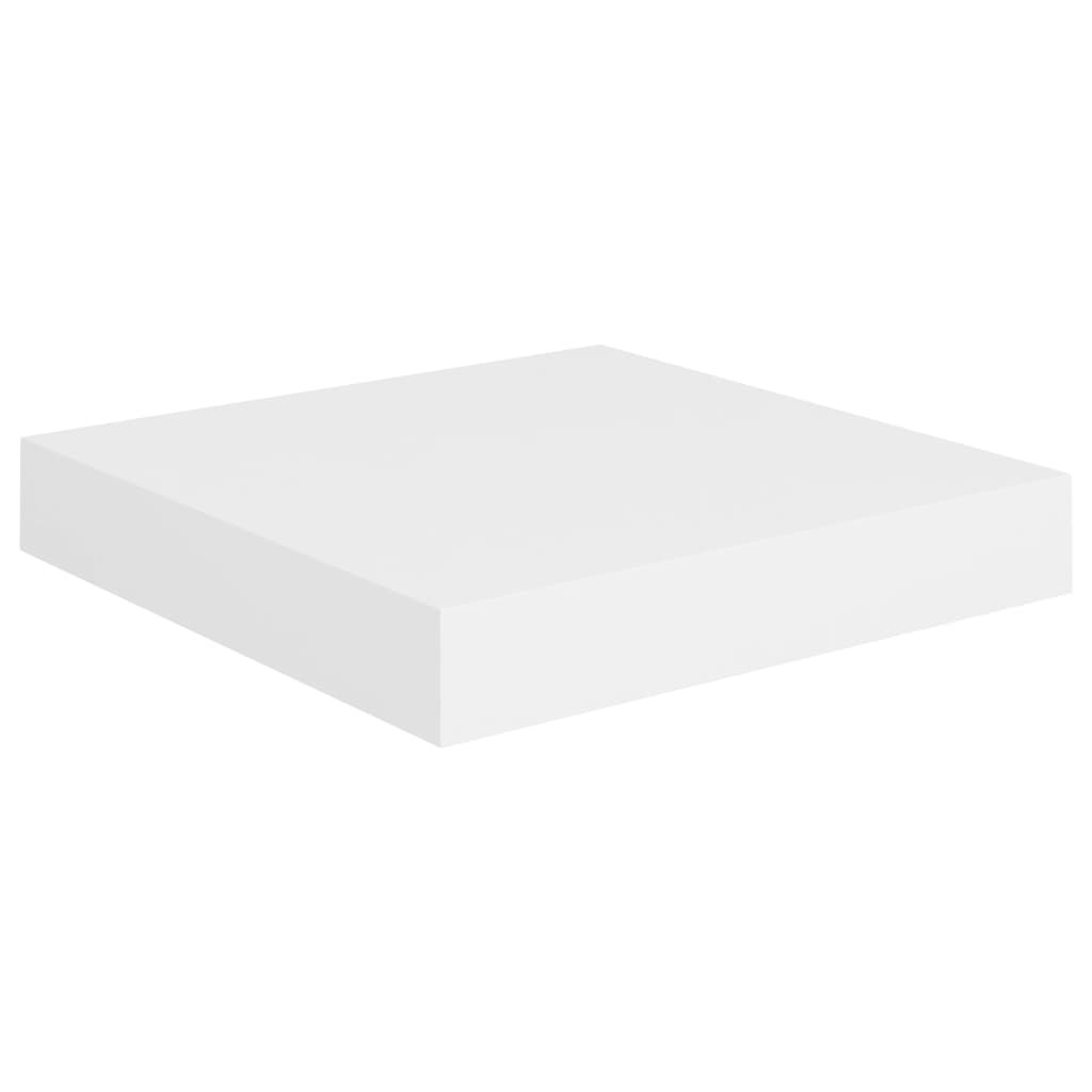 Stylowa Półka Ścienna MDF Plaster Miodu Biała 23x23,5x3,8 cm / AAALOE ...