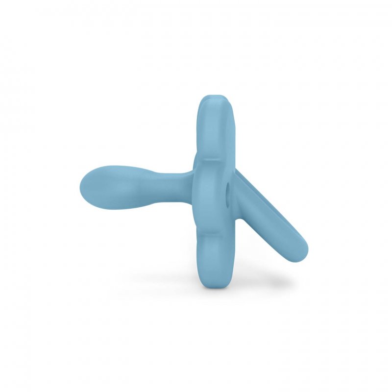 Suavinex Smoczek 100 % silikonowy fizjologiczny SX Pro - Motylek - 6-18m - niebieski - Colour ...