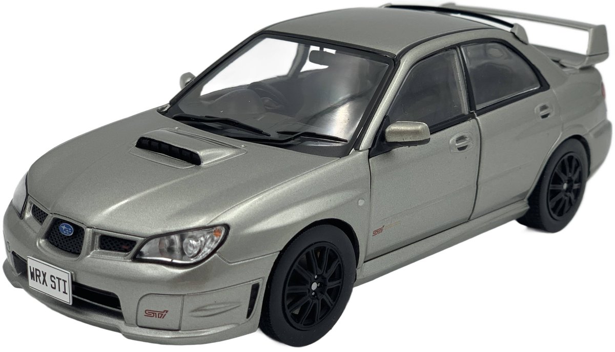 Subaru Impreza WRX STi model WB124208 WhiteBox 1:24 silver - WhiteBox ...