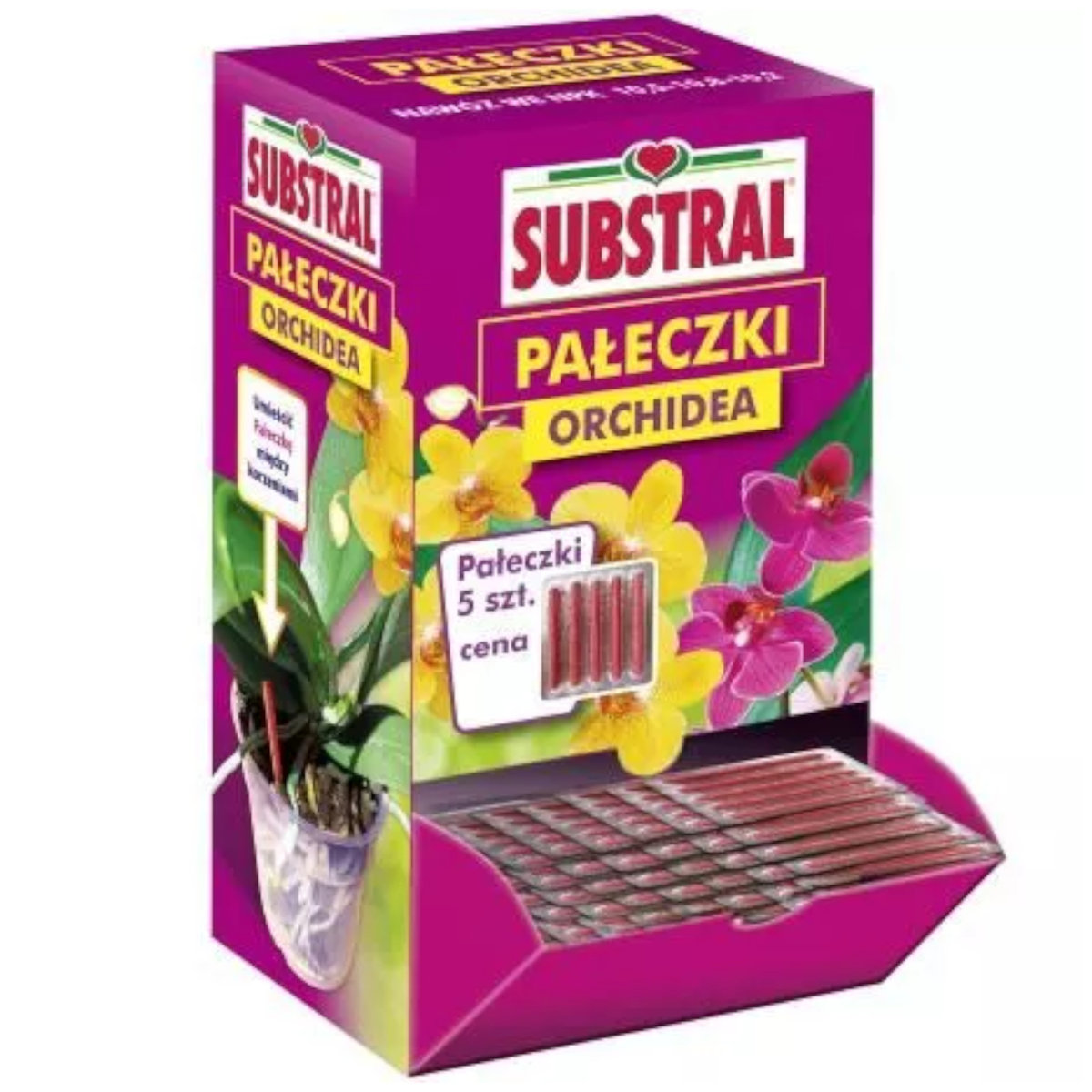 SUBSTRAL S&S BOX PAŁECZKI ORCHIDEA 6 G - Substral | Sklep EMPIK.COM