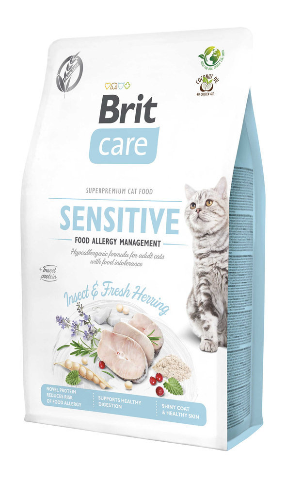 Sucha karma dla kota, BRIT Care Cat Grain-Free Sensitive Allergy ...