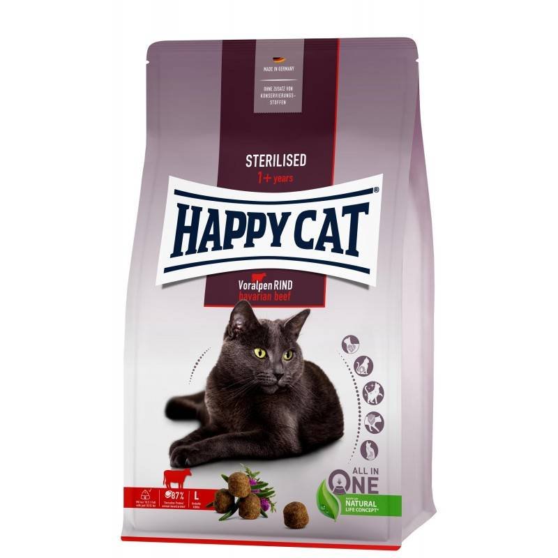 Sucha Karma Dla Kota Happy Cat Sterilised Bavarian Beef 10 Kg - Happy Cat | Sklep EMPIK.COM