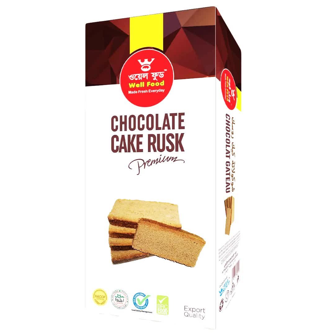 Sucharki Czekoladowe Dry Cake Well Food 250g - Inna marka | Sklep EMPIK.COM