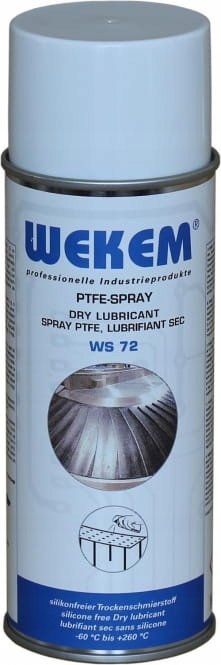 Suchy Smar w Sprayu Teflonowy PTFE Bezbarwny Do Prowadnic i Zawiasów ...