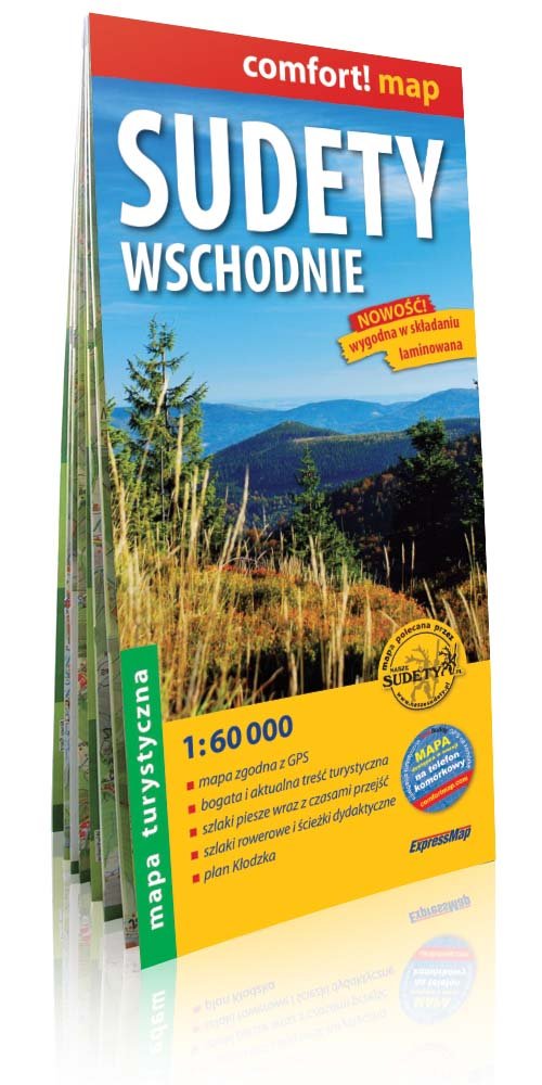 Sudety Wschodnie. Mapa turystyczna 1:60 000 - Opracowanie zbiorowe ...