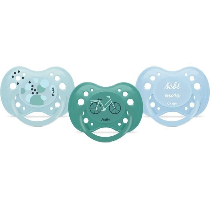 Sukcesy Anatomiczne DODIE - Baby Bear - Zestaw 3 sztuk - +18 miesięcy ...