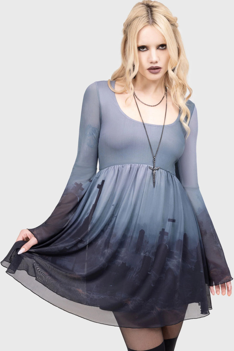 sukienka KILLSTAR - WITHERING FIELDS-XS - Inna marka | Moda Sklep EMPIK.COM