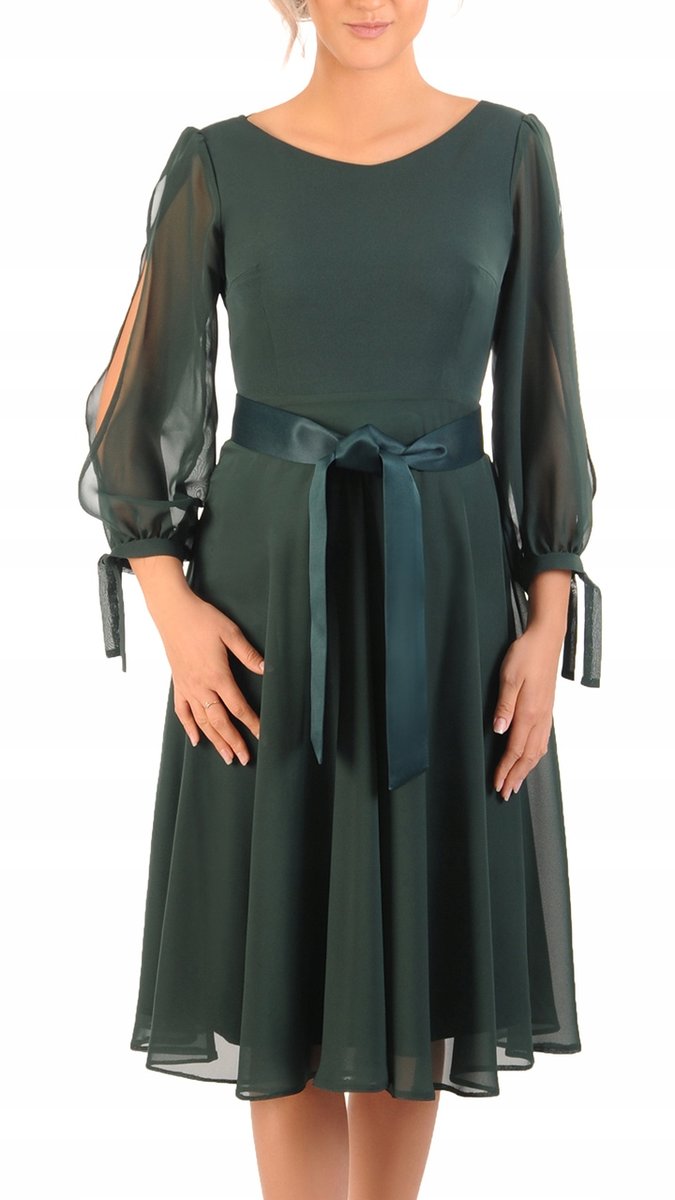 Sukienka Laura 46 letnia damska na wesele elegancka na komunie wizytowa ...