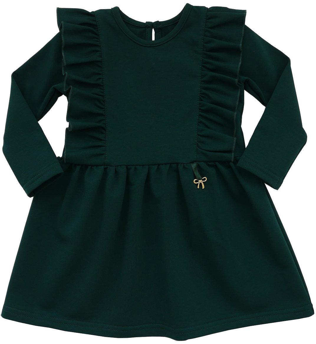 Sukienka świąteczna z falbankami Revaj zielona 146 - Revaj | Sklep ...