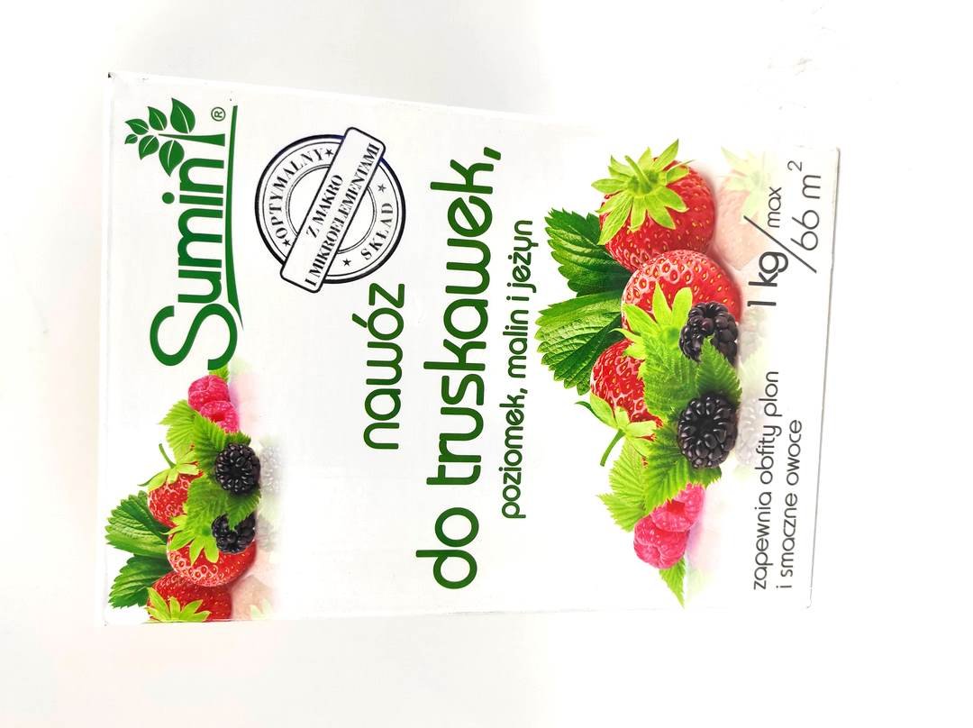 Sumin Nawóz Do Truskawek, Poziomek, Malin I Jeżyn 1 Kg Optymalny Skład - SUMIN | Sklep EMPIK.COM